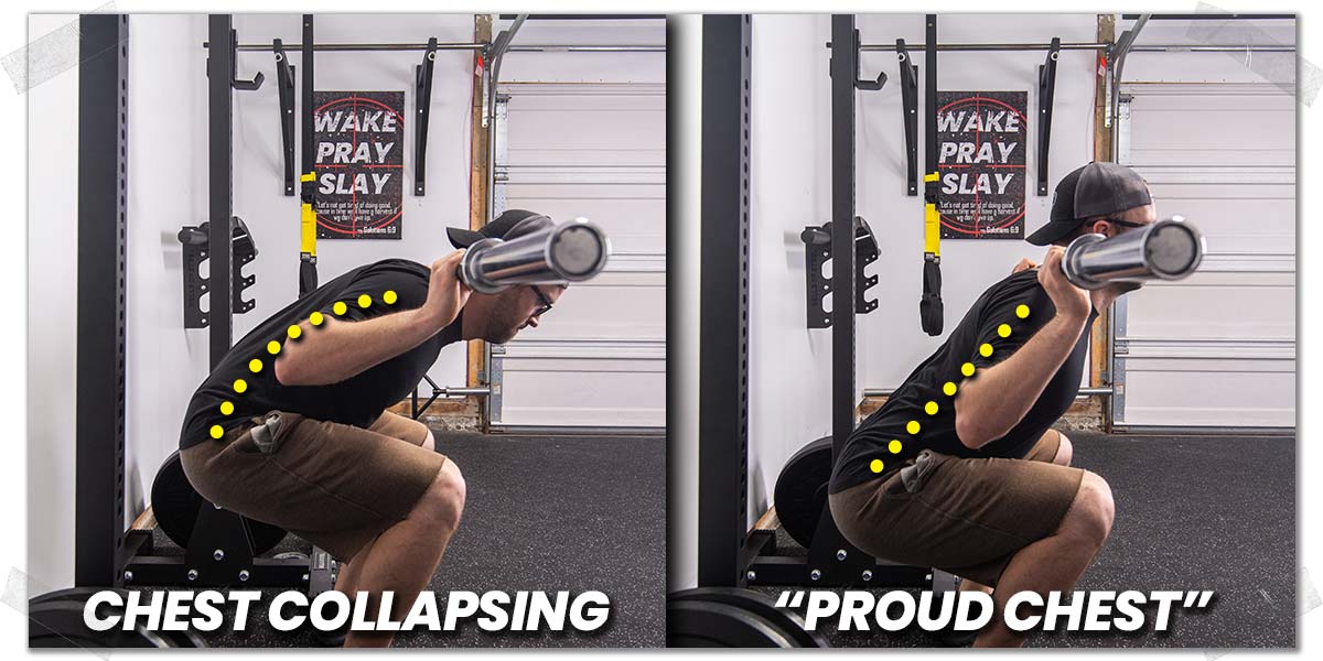 Can't Keep Your Chest Up During the Squat? Here's Your Solution ...